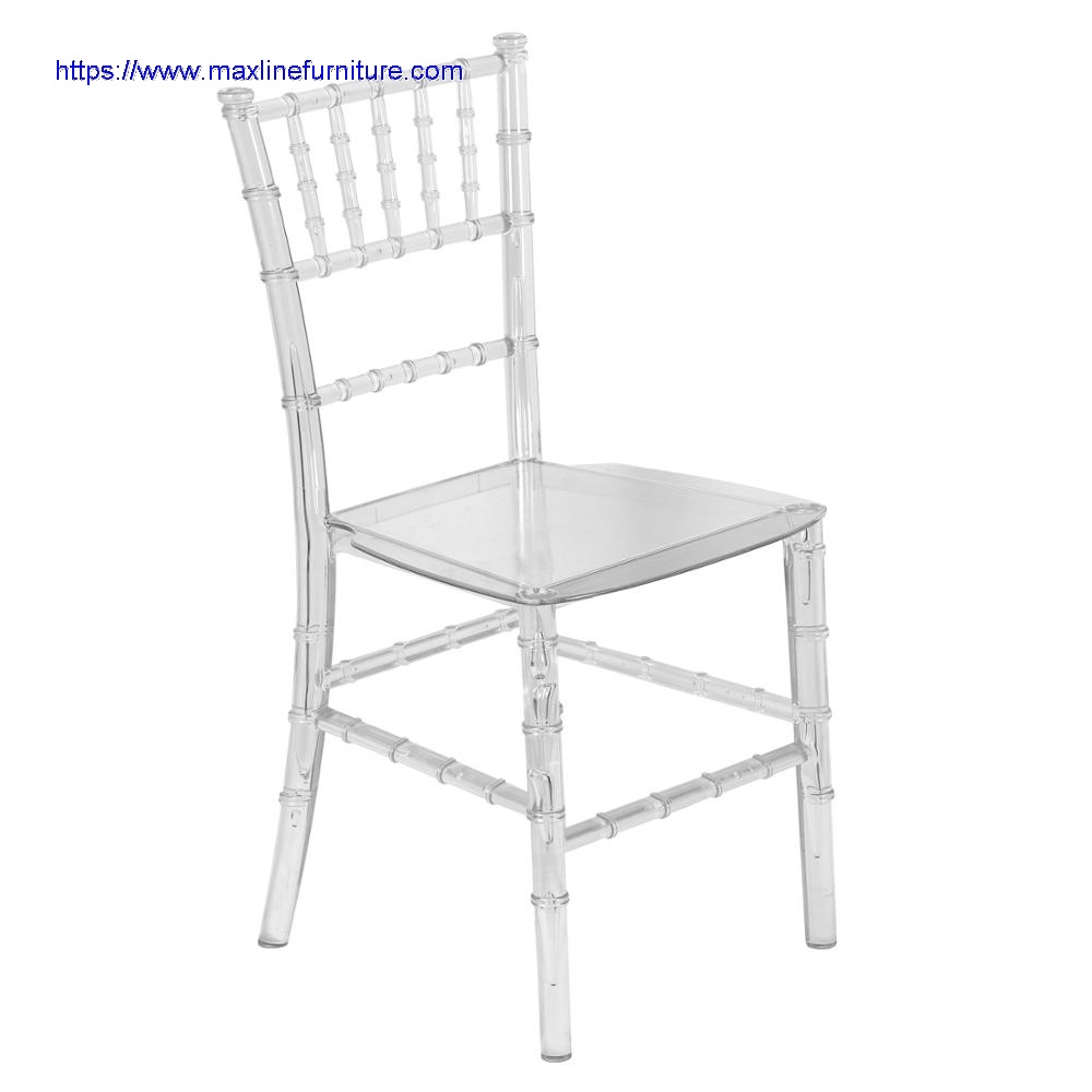 Outdoor Furniture Transparent Clear Kid Resin Chiavari Kids Chair ...