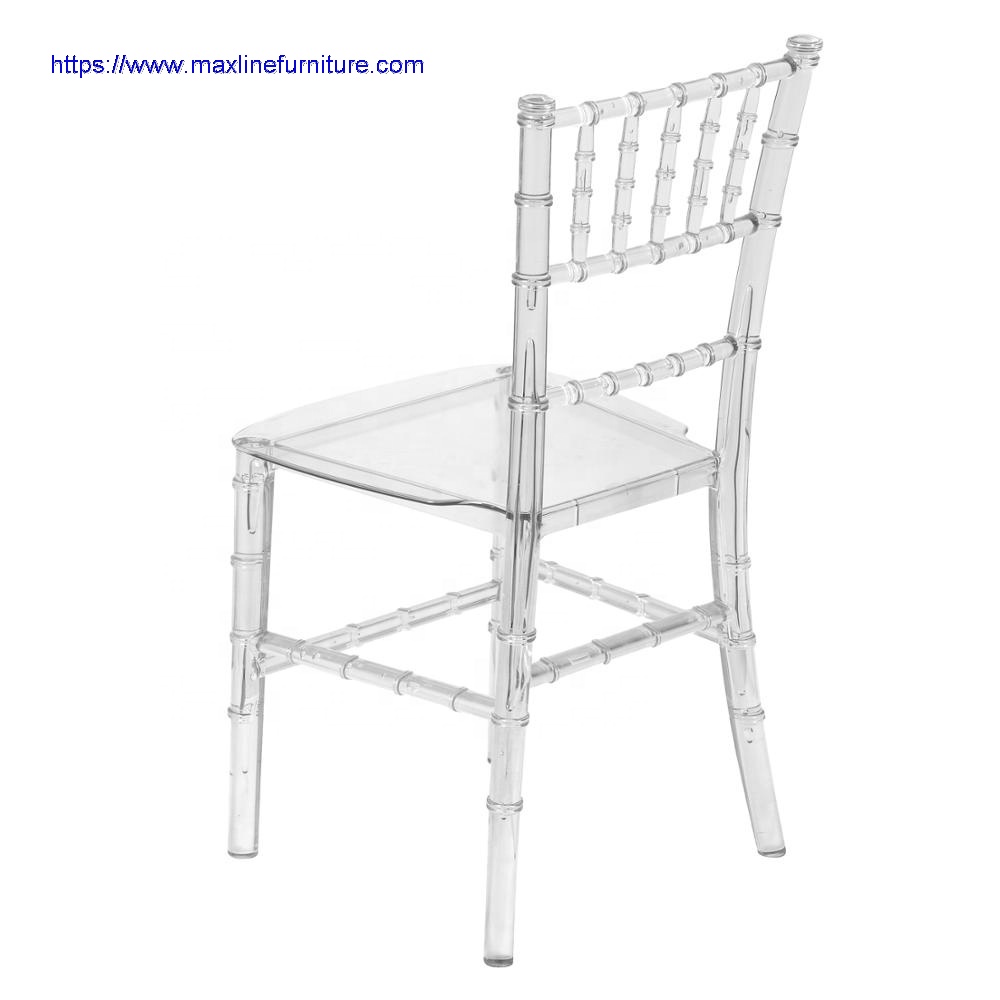 Outdoor Furniture Transparent Clear Kid Resin Chiavari Kids Chair ...