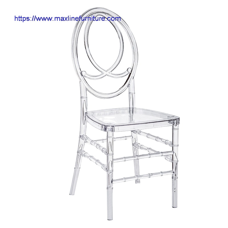 Event and Wedding Furniture Clear Resin Phoenix Chair