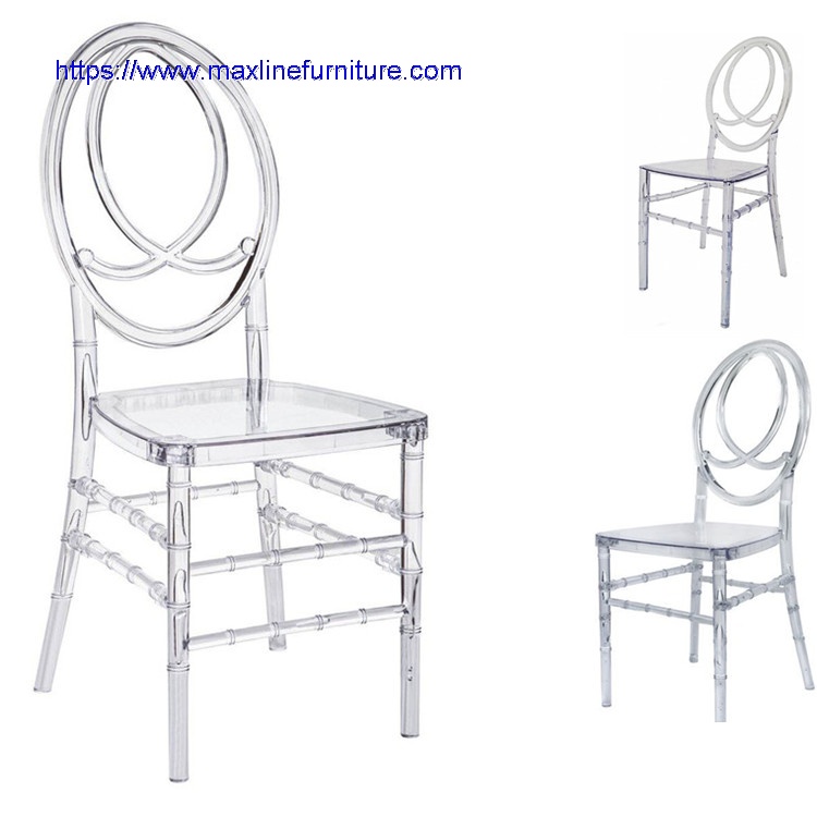 Event and Wedding Furniture Clear Resin Phoenix Chair