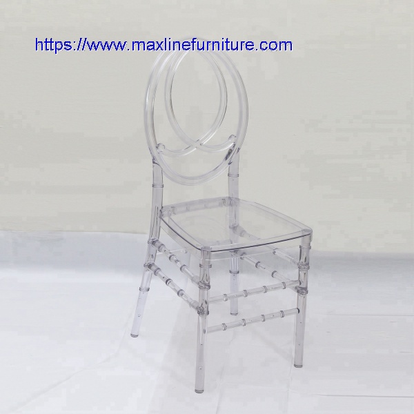 Event and Wedding Furniture Clear Resin Phoenix Chair