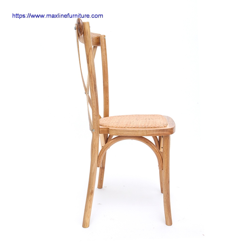 Cross Back Chair Hotel and Restaurant Banquet Hall Furniture