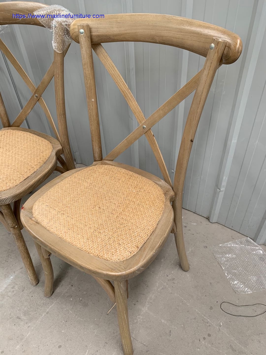 Cross Back Chair Hotel and Restaurant Banquet Hall Furniture